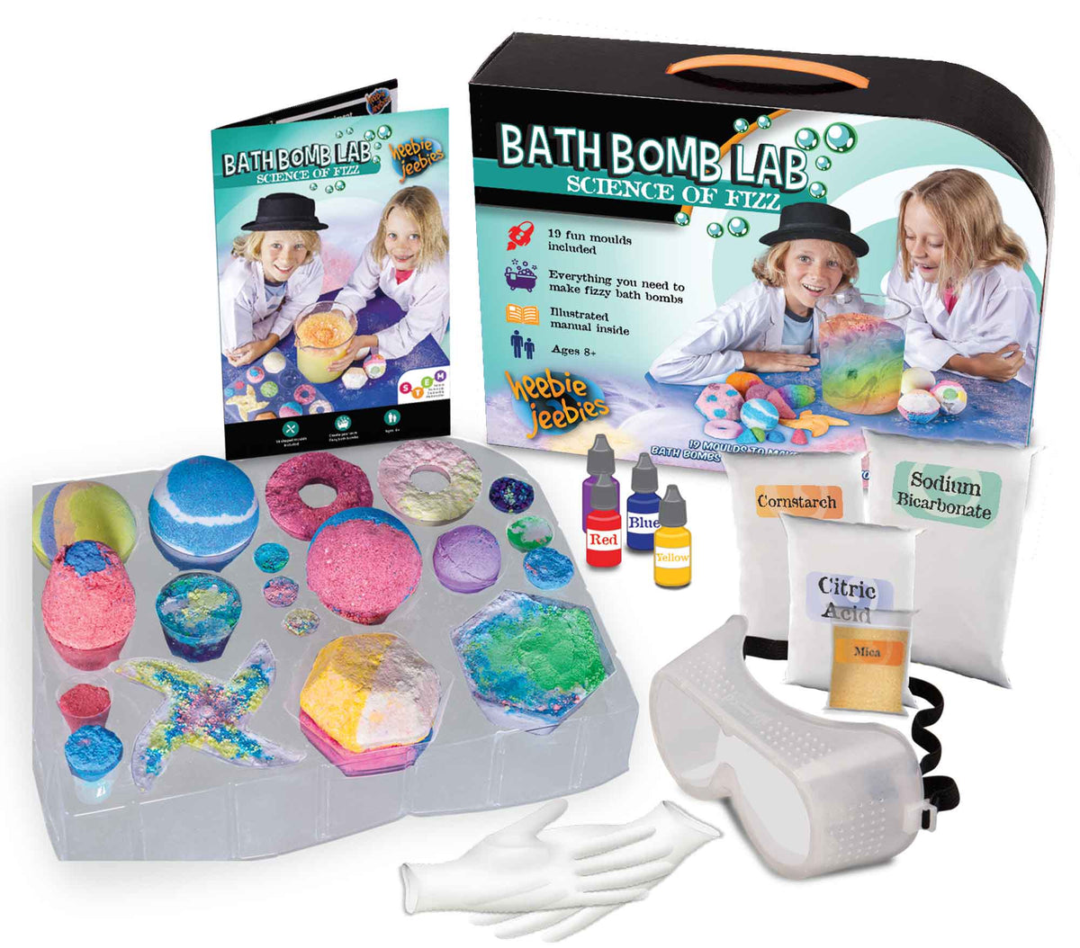 Bath Bomb Lab DIY Kids Science Kit – Earth Toys